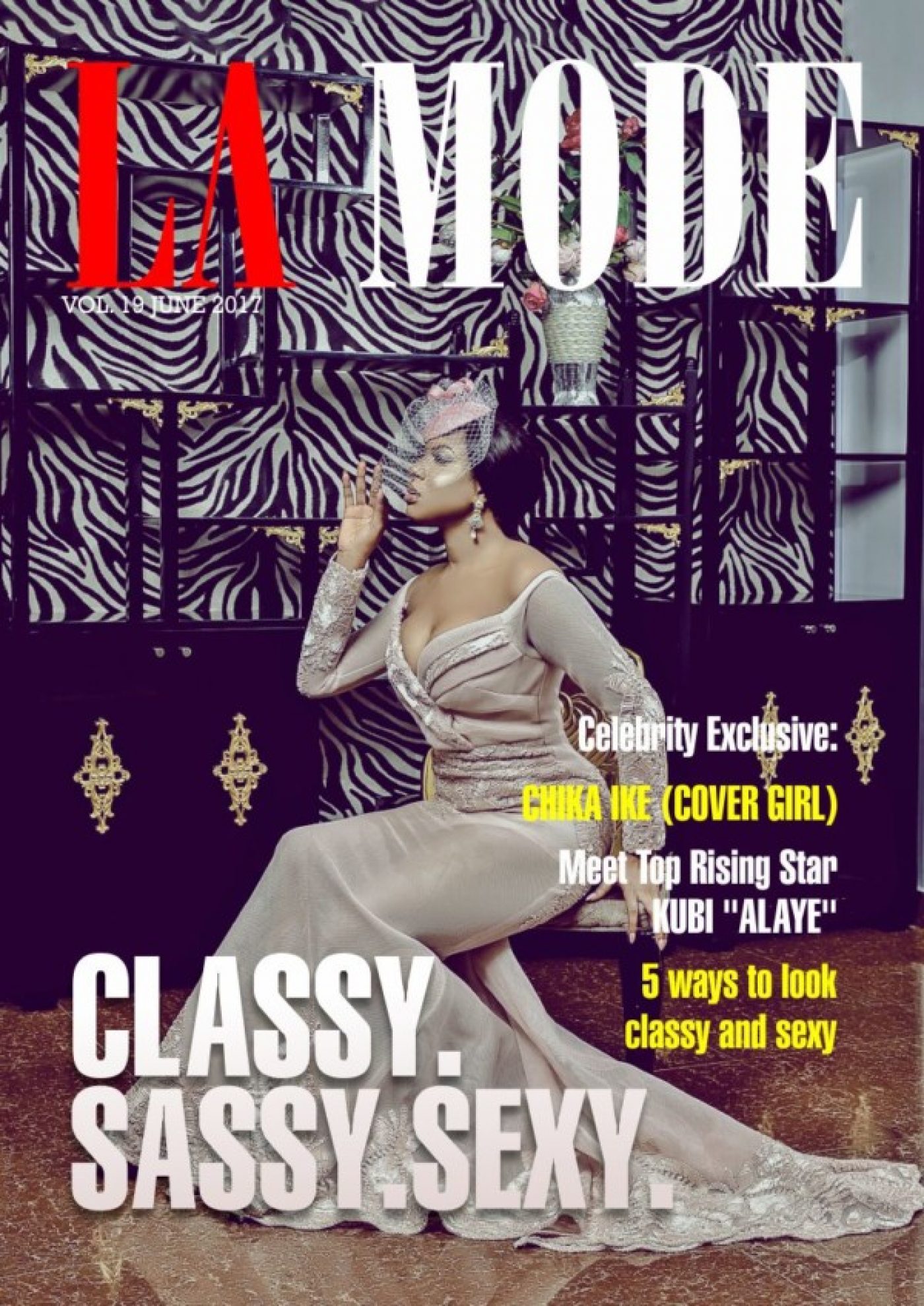 Chika Ike Oozes Class And Style On La Mode Magazine's Latest Cover | FPN