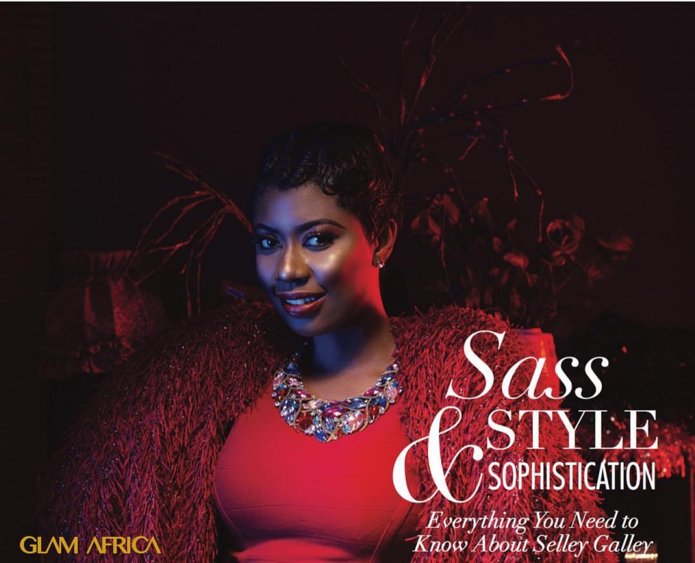 Selly Galley Shines On The Newest Cover Of Glam Africa Magazine | FPN