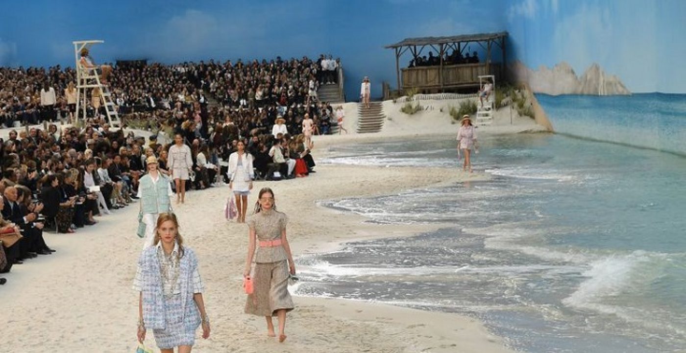 Chanel Transformed Its Runway Into A Real Beach For Its SS19 Show | FPN