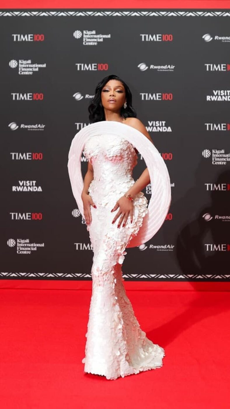 Bonang Matheba Looks Stunning in an Avant-Garde Gown at the Time100 ...