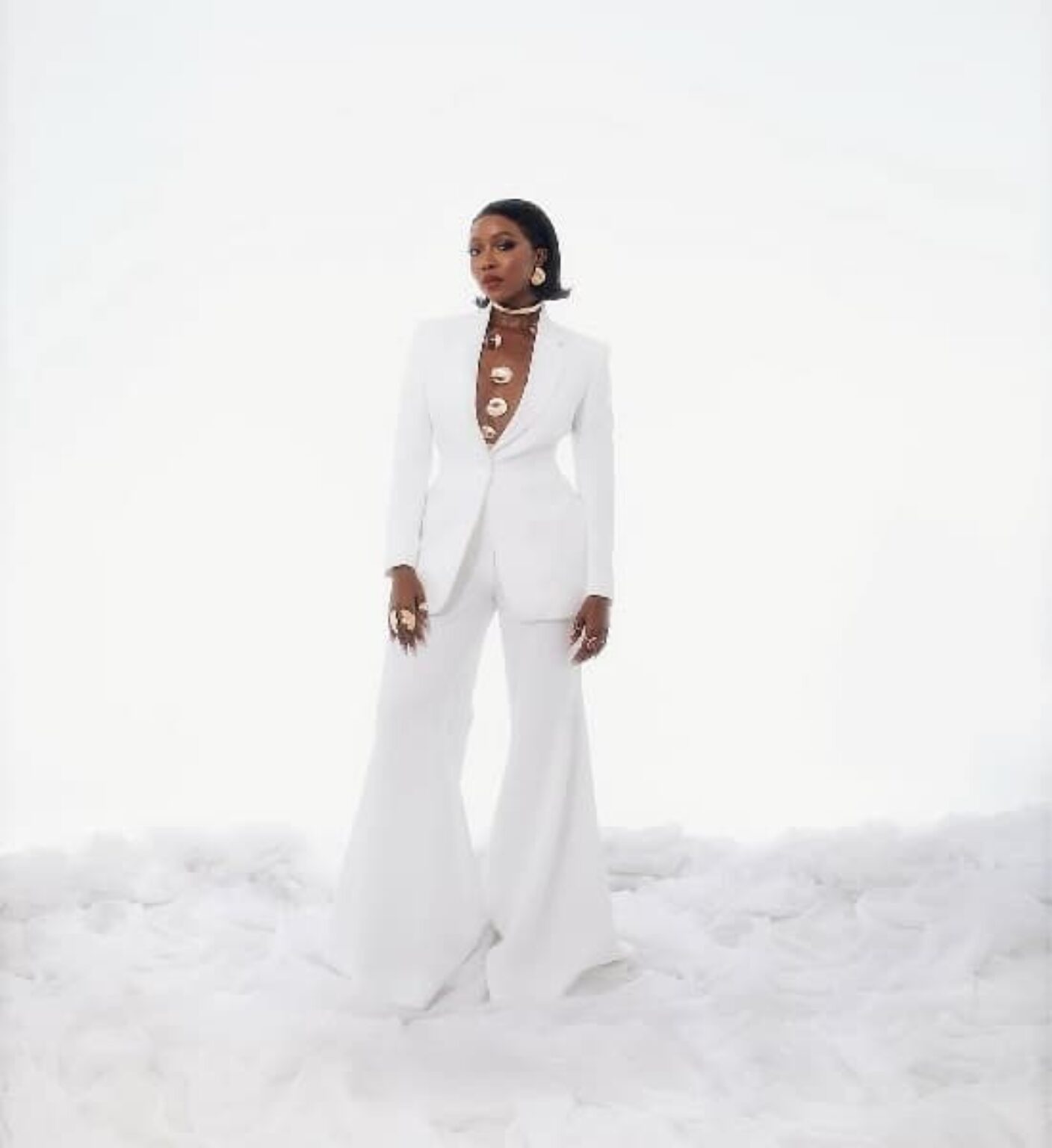 Ini Dima-Okojie Just Marked Her 35th Birthday in a White Blazer and ...