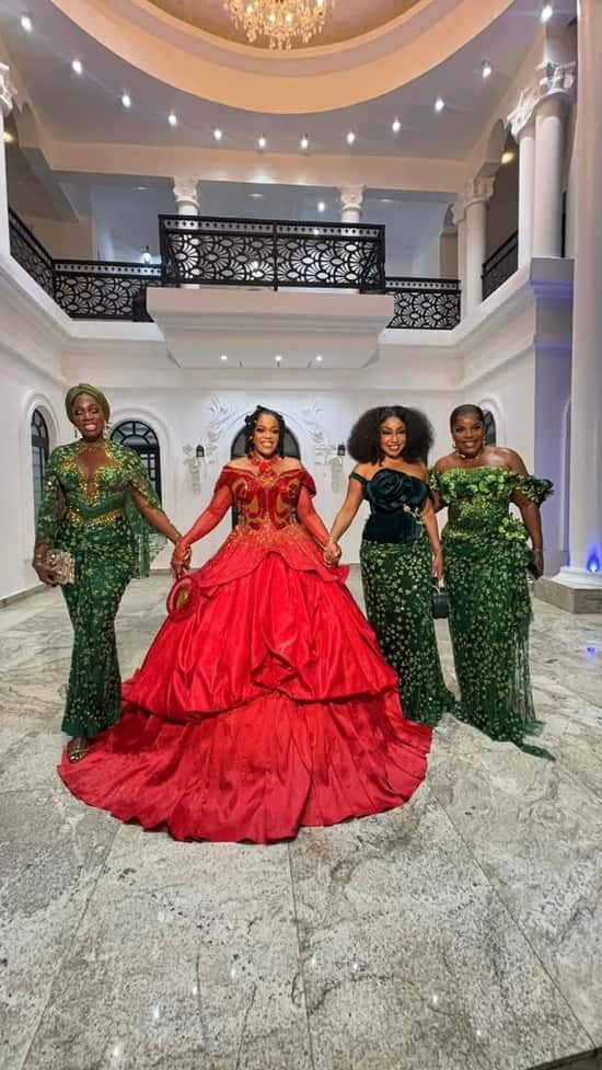 Inside Eve Esin's Glamorous Nigerian-Ghanaian Wedding | FPN