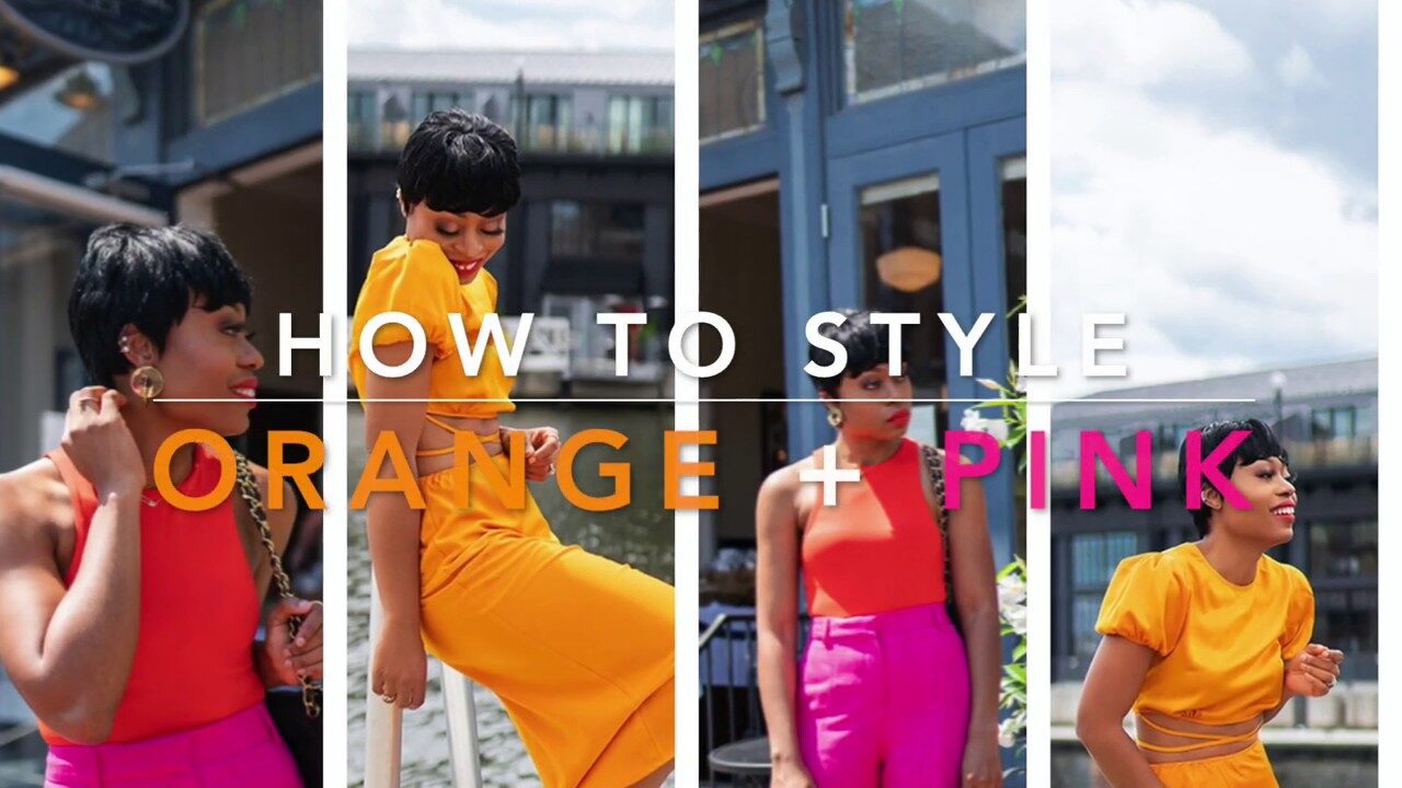 How To Style Your Pink And Orange Outfit Like A Pro | FPN